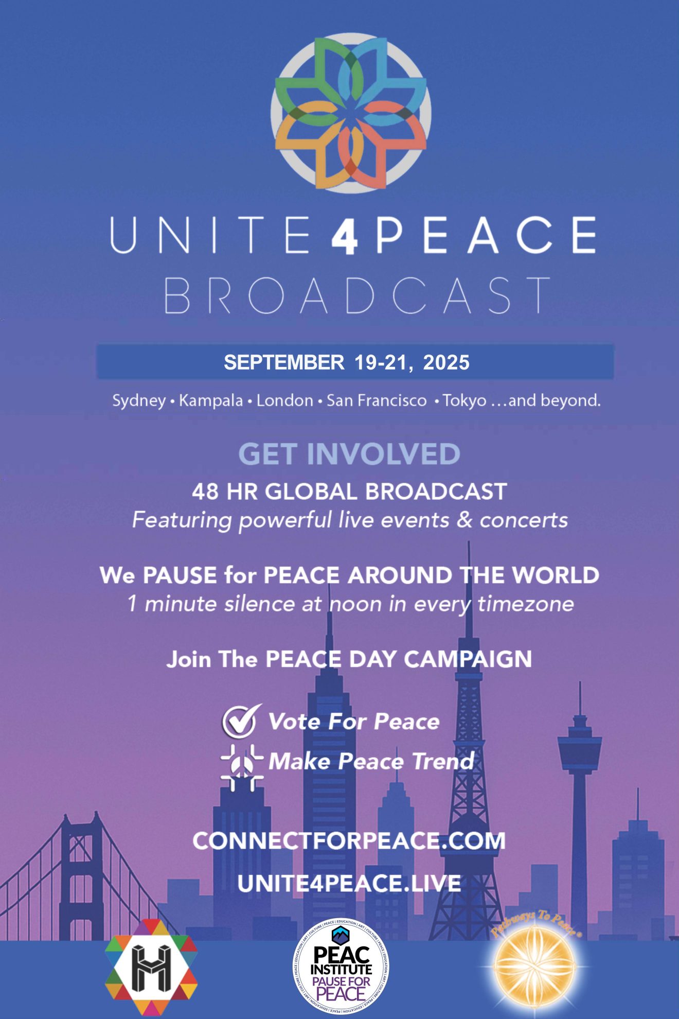 I VOTE for PEACE! - Connect For Peace